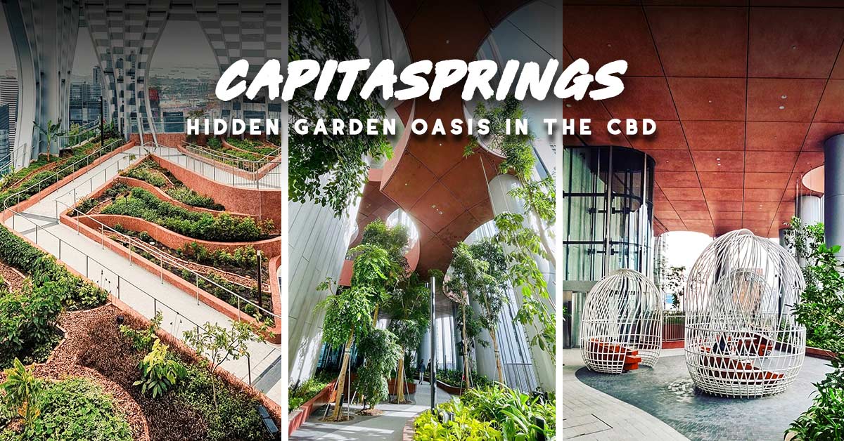 Visit the New Singapore Garden Oasis Tucked Away in a 51-Storey Skyscraper
