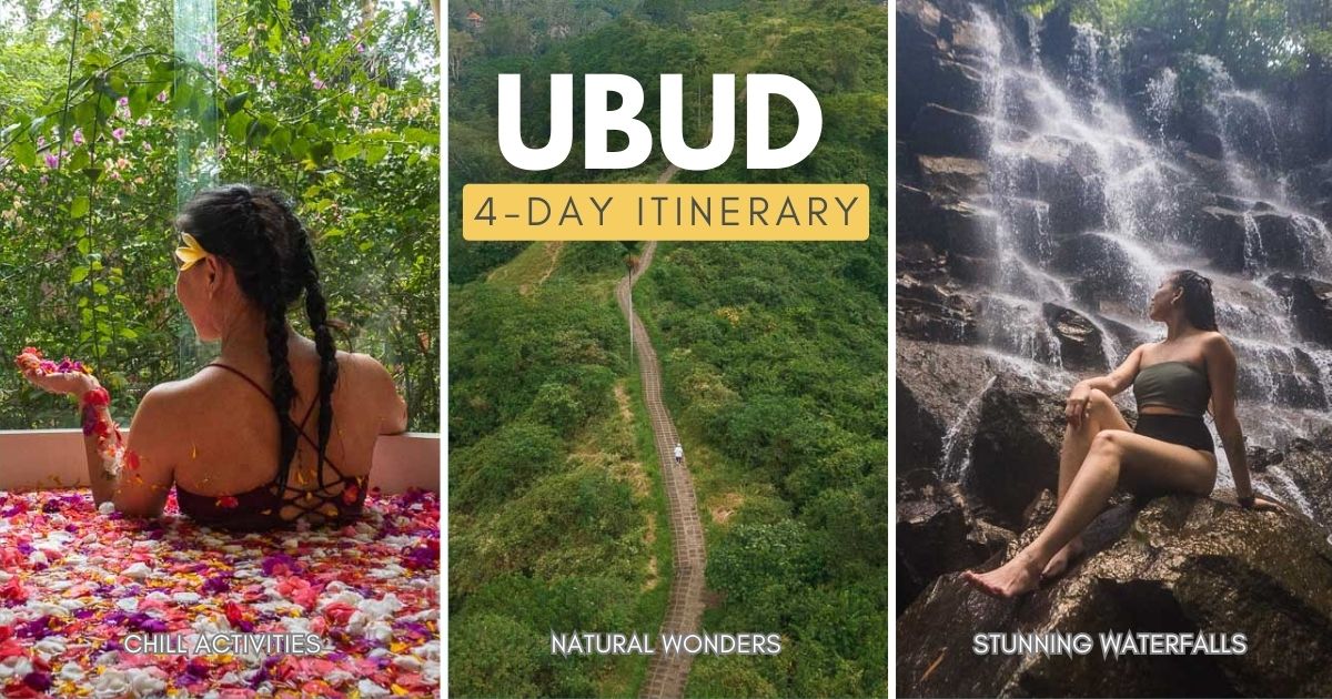4D3N Bali Itinerary — The Ultimate Ubud Getaway Guide