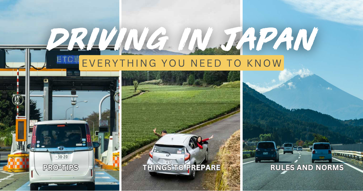 Driving in Japan — 15 Things First Timers Should Know Before Planning ...