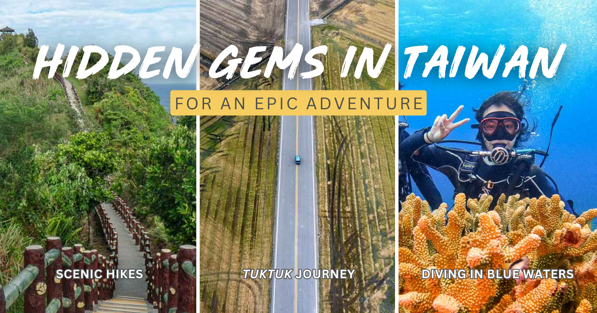13 Land, Sky and Sea Adventures in Taiwan Most Travellers Don't Know About