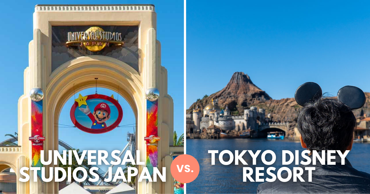 USJ vs. Tokyo Disney Parks — Which Japan Theme Park to Visit?