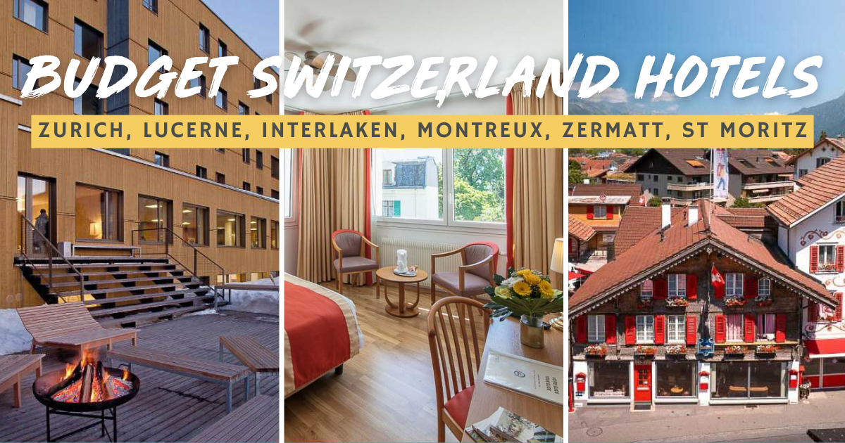 Budget Switzerland Hotels and Hostels — Zurich, Lucerne, Interlaken ...