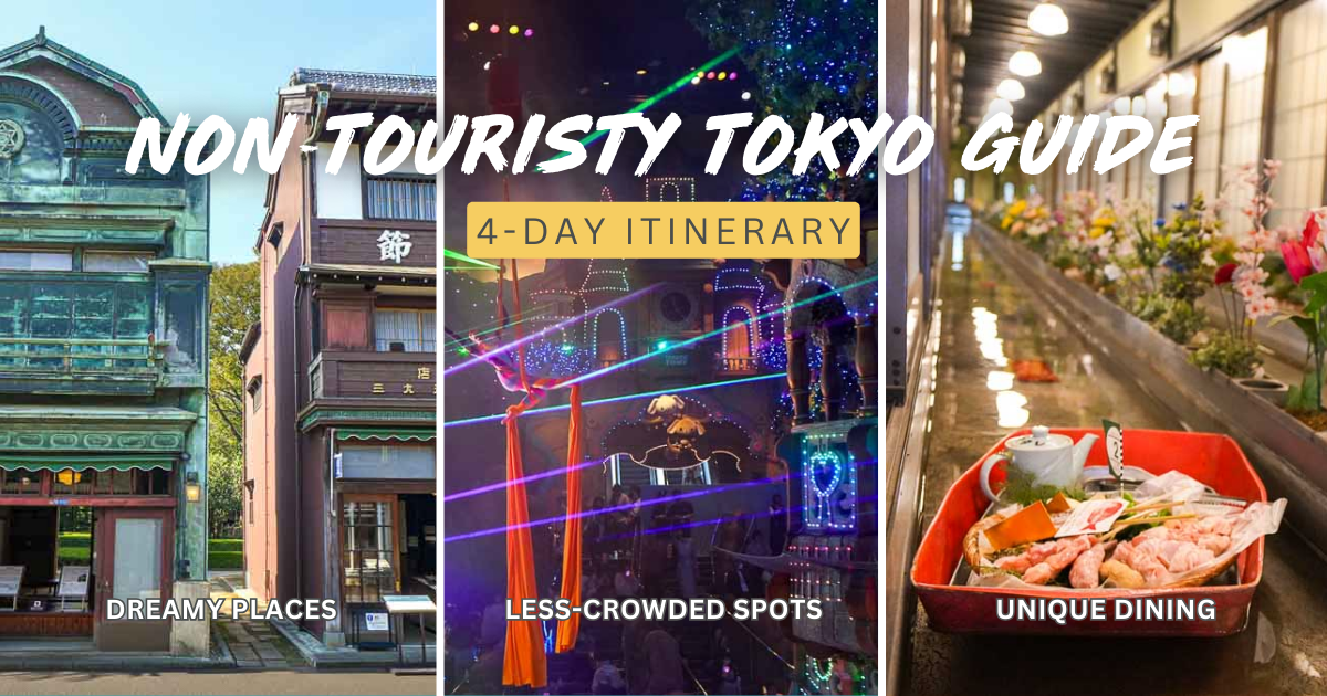 4D3N Non-Touristy Tokyo Itinerary — New Things to Do in Japan 2023