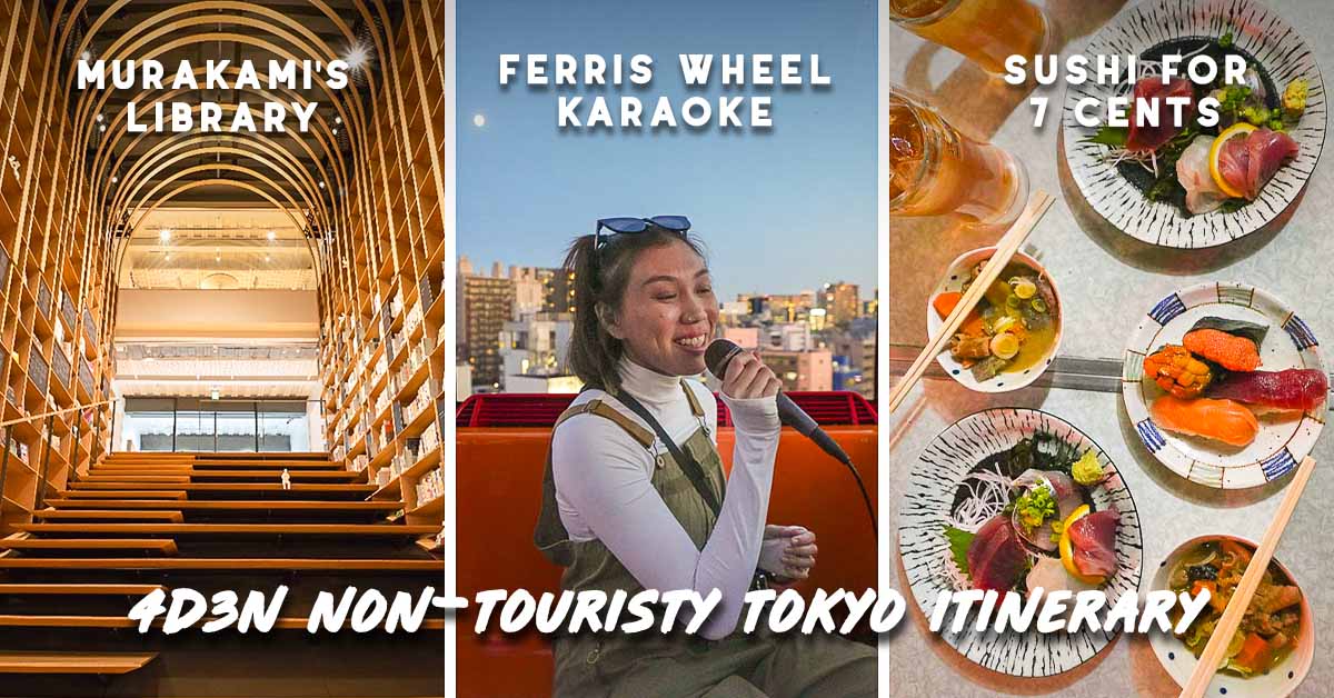 4D3N Non-Touristy Tokyo Itinerary — New Things to Do in Japan 2023