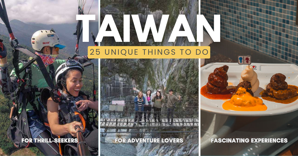 25 Unique Things to Do in Taiwan Besides Visiting Night Markets