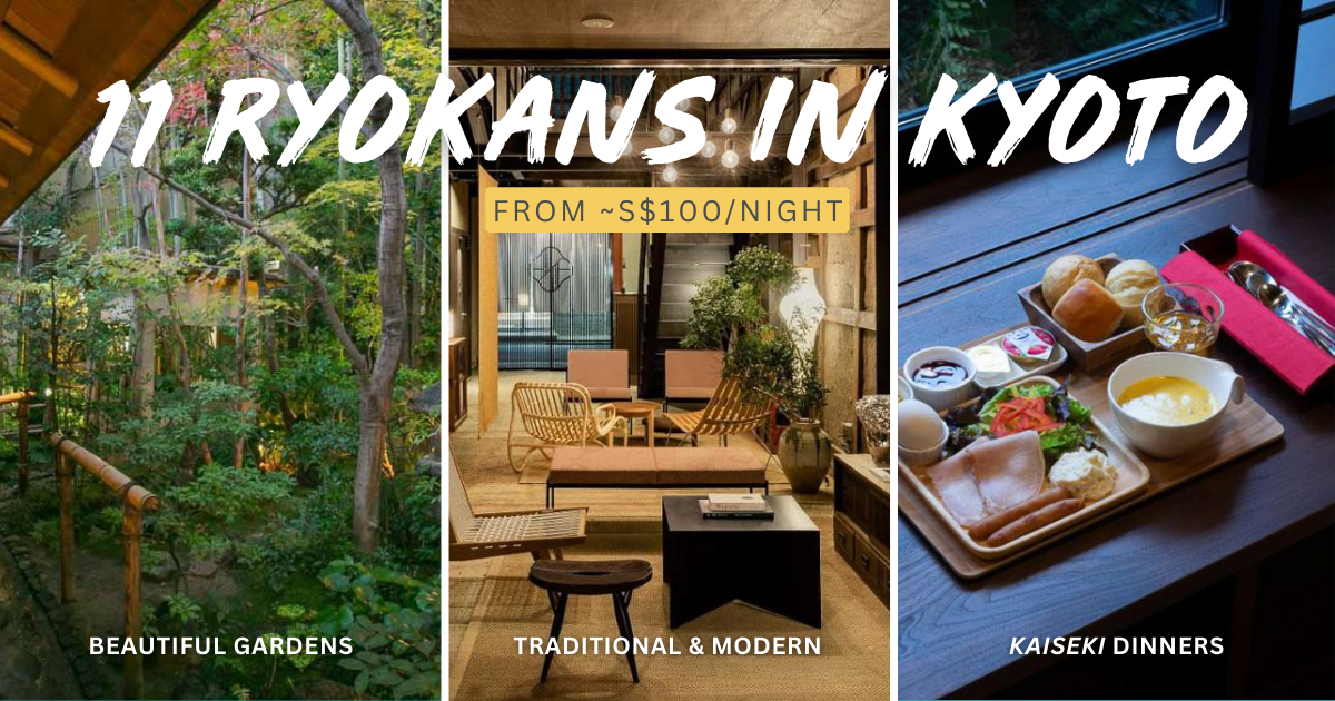 Top 11 Ryokans in Kyoto to Experience Authentic Japanese Hospitality — From ~S$100/night